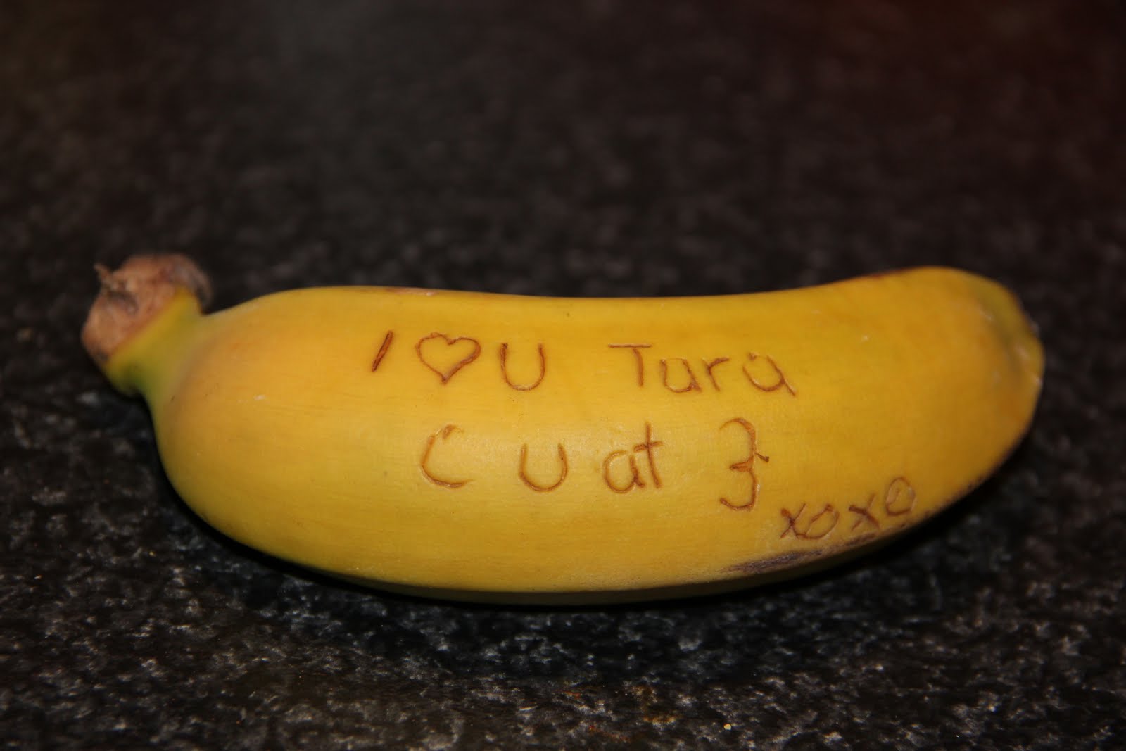 What do you do all day?: Magic message bananas