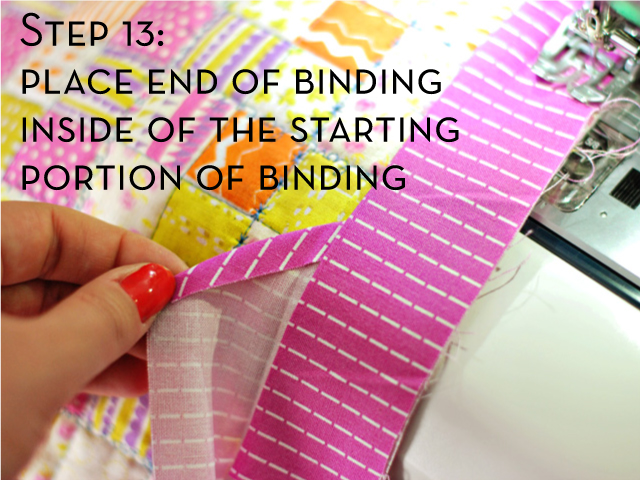 Bijou Lovely: Quilting Basics: Attaching Binding to a Quilt
