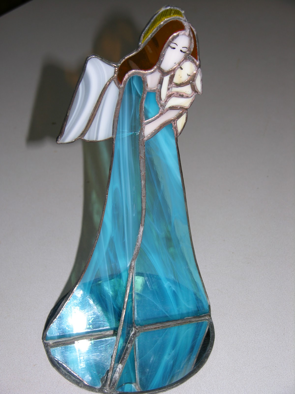 Karen's Suncatchers Corner: Making 3D Projects From Stained Glass Scraps