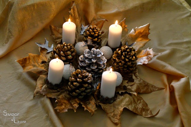 DIY Decor: Advent Crown - SUGAR LANE