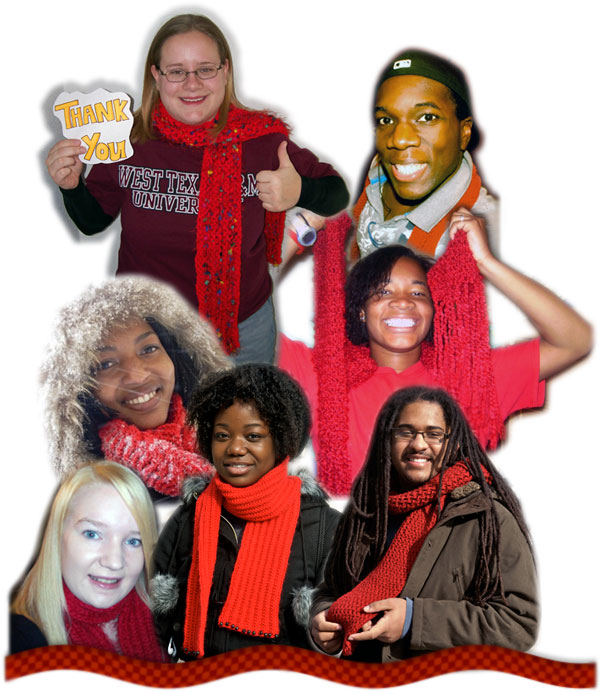 Fiber Flux: The Red Scarf Project