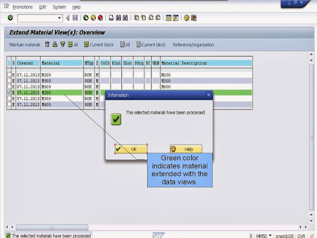 青蛙SAP分享 Froggy's SAP sharing: ~ MM Extend Material Master using MM50
