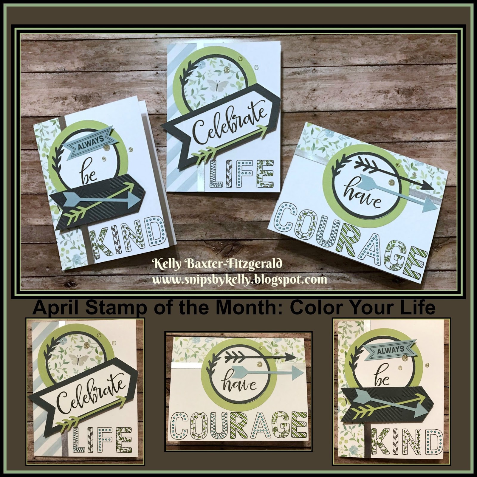 SNIPS BY KELLY: FREE APRIL STAMP OF THE MONTH KIT