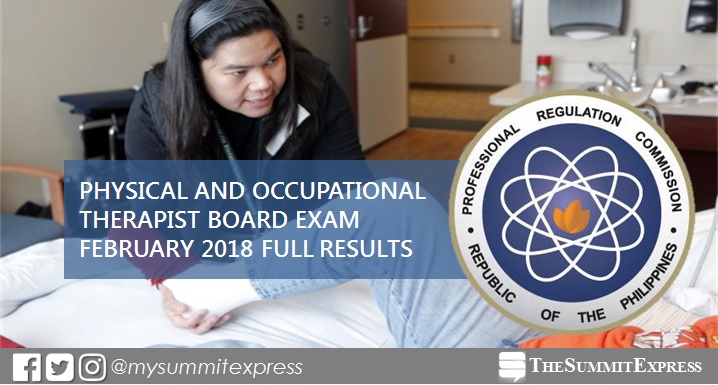 FULL RESULTS: February 2018 Physical, Occupational Therapist PT-OT ... FULL RESULTS: February 2018 Physical, Occupational Therapist PT-OT ...