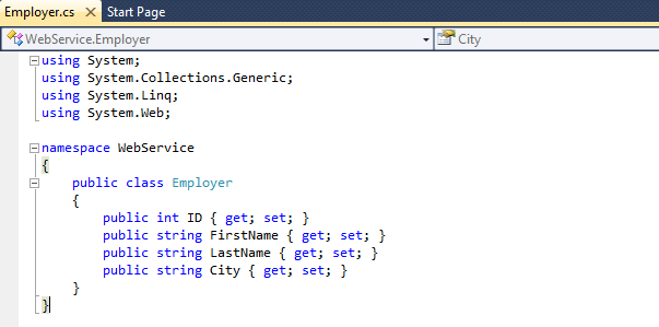 Comment Crèer Un Simple Webservice En Csharp