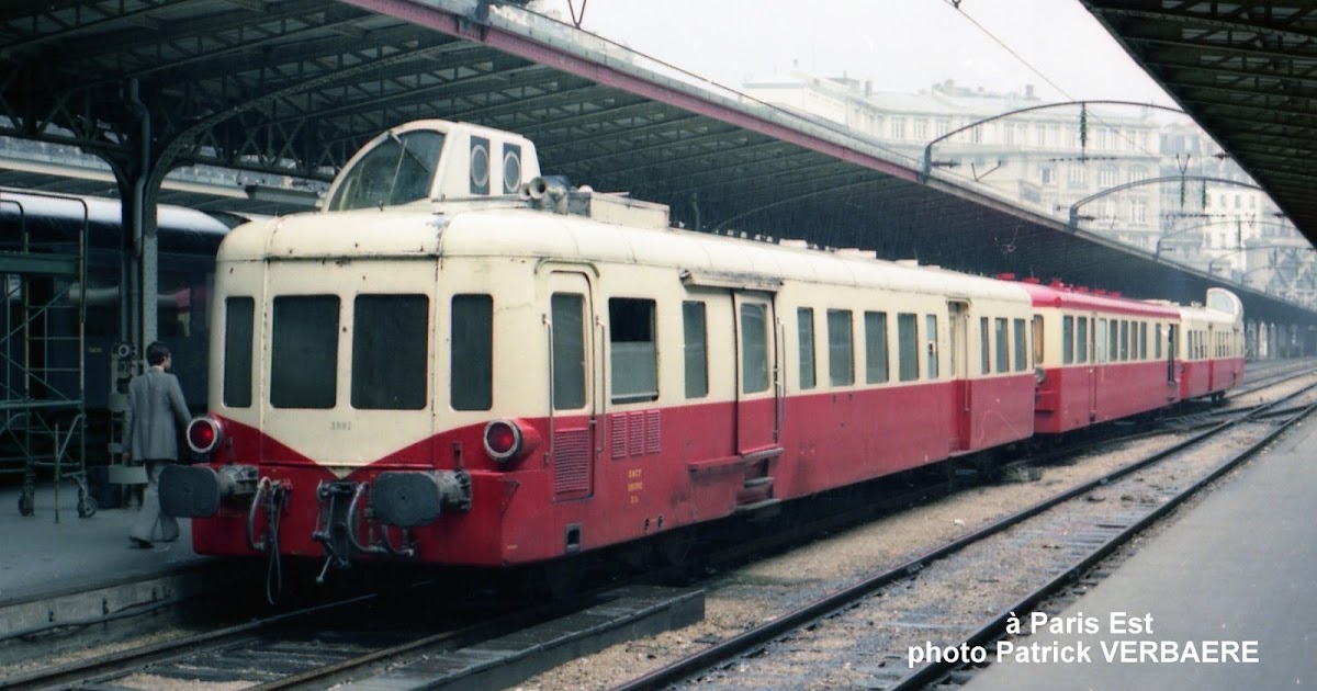 LA PASSION DU TRAIN: Les Archives du 26-04-2019 : X 3800 à Paris Est