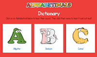 Free Technology for Teachers: Alphabetimals - A Dictionary of Animal Sounds