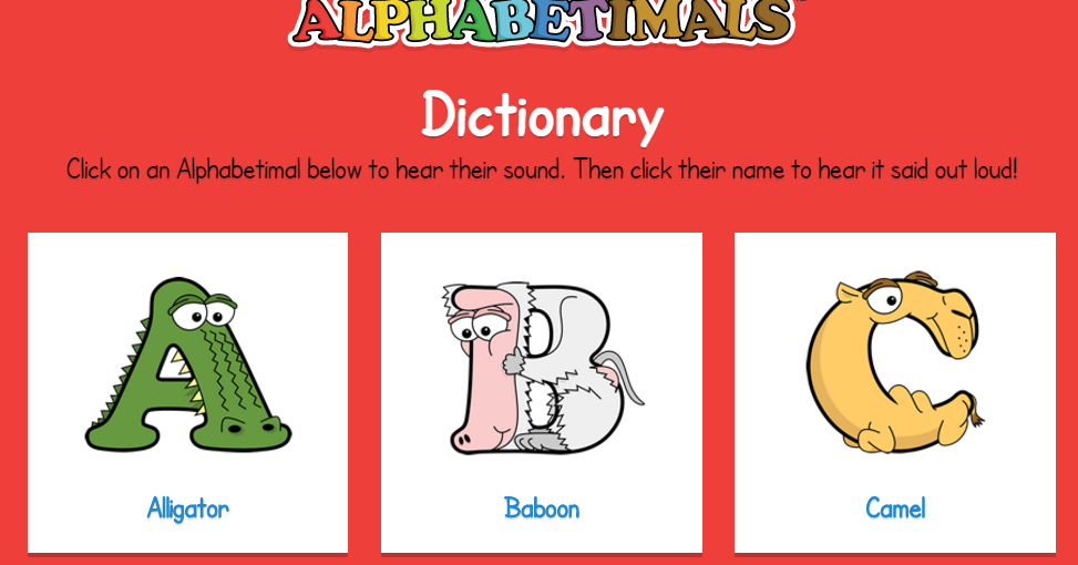 Alphabetimals Animal Alphabet