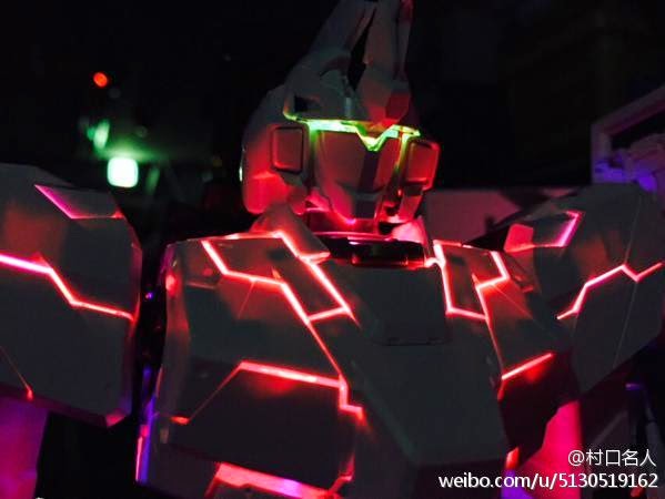 Perfect Grade Unicorn Gundam with LED Sample Builds