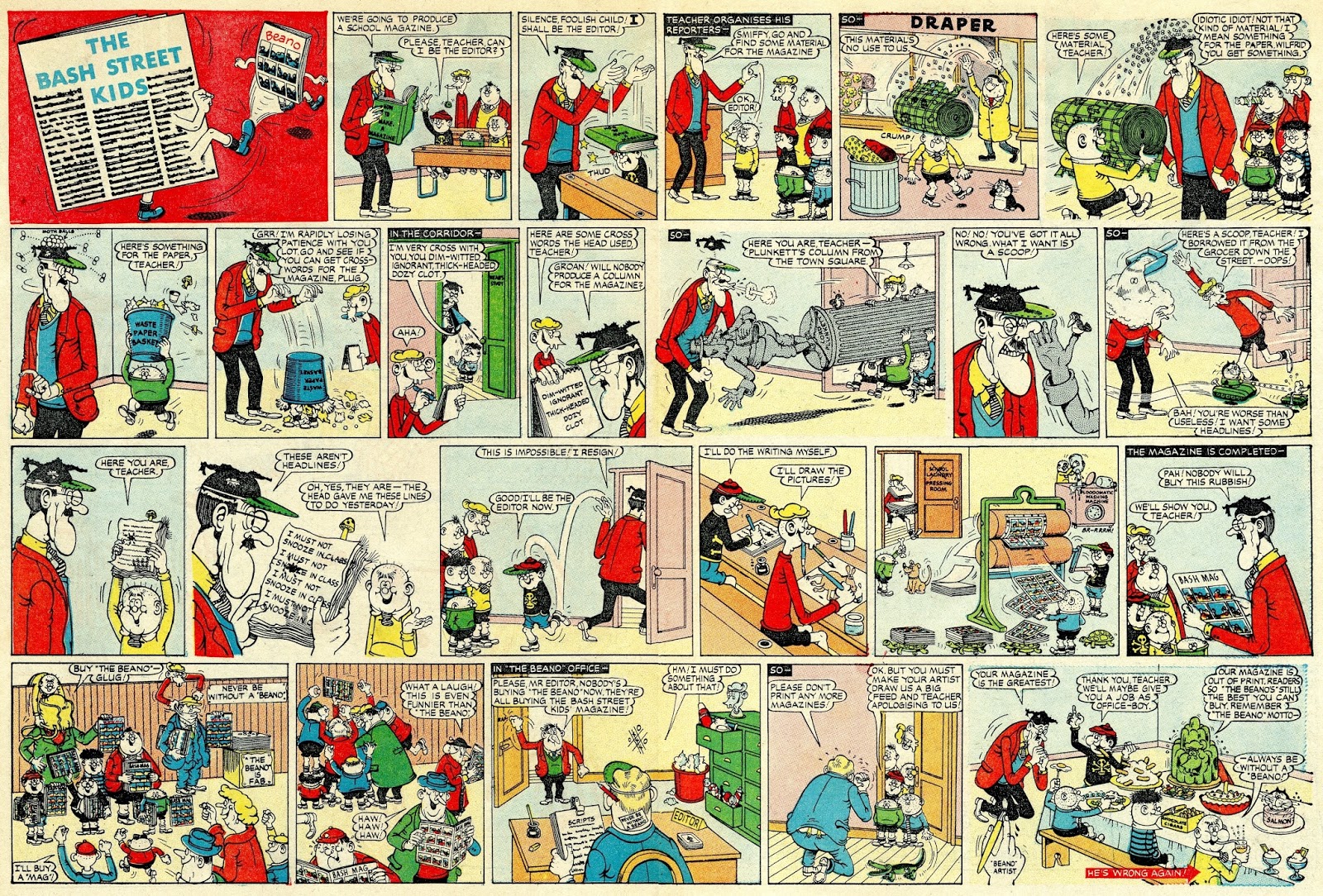 *KAZOOP !!: THE BASH STREET KIDS MAKE THEIR OWN MAG