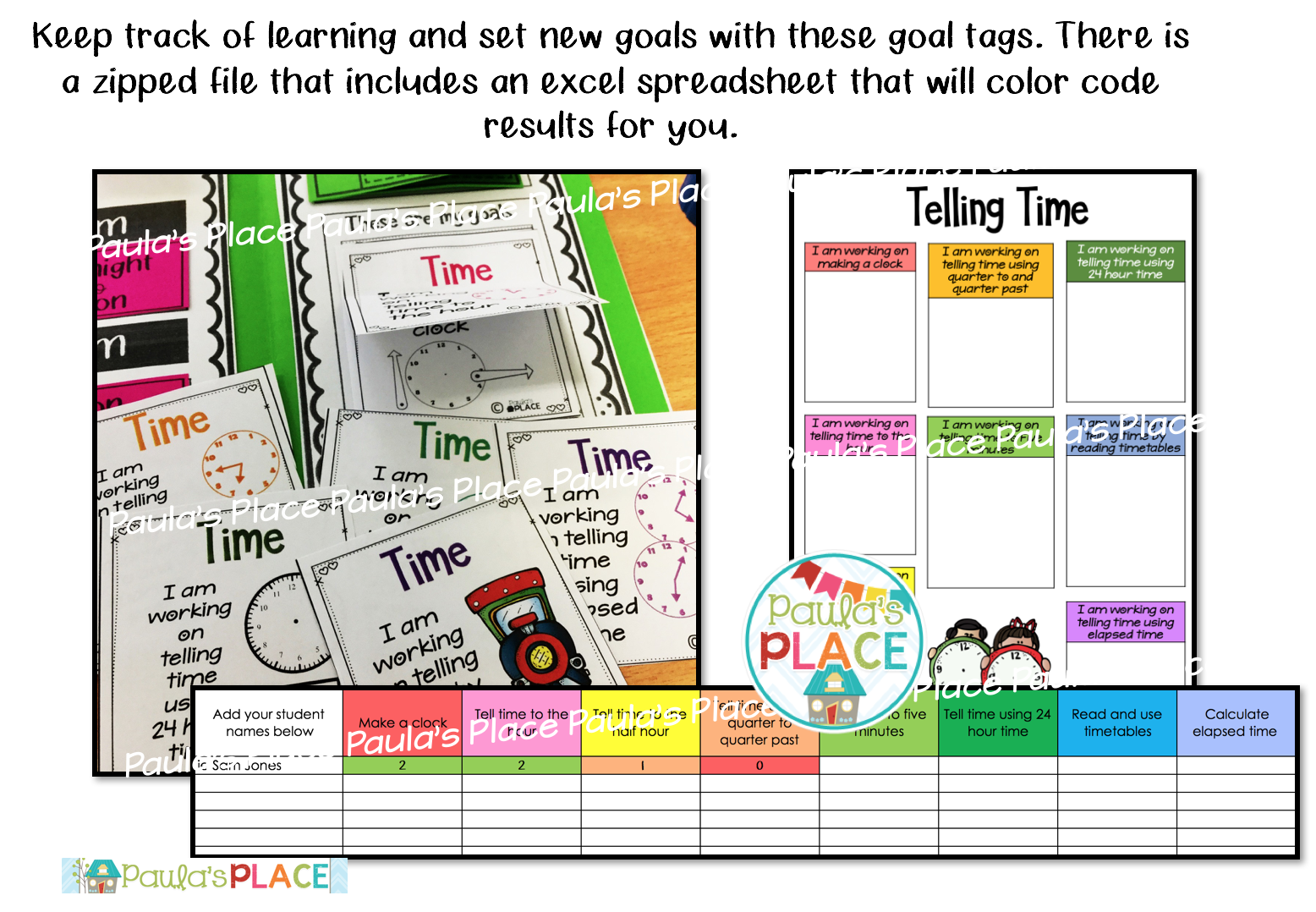 Paula's Place Teaching Resources: Time Lap Book