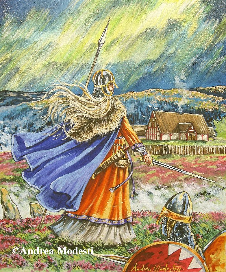 Andrea Modesti Art and Illustration: Aethelflaed, Lady of Mercia (870 ...