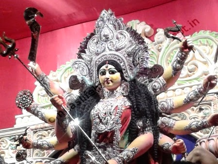 Mom Das Handmade: DURGA PUJA-1; Making of the the DEV-DEVI murti