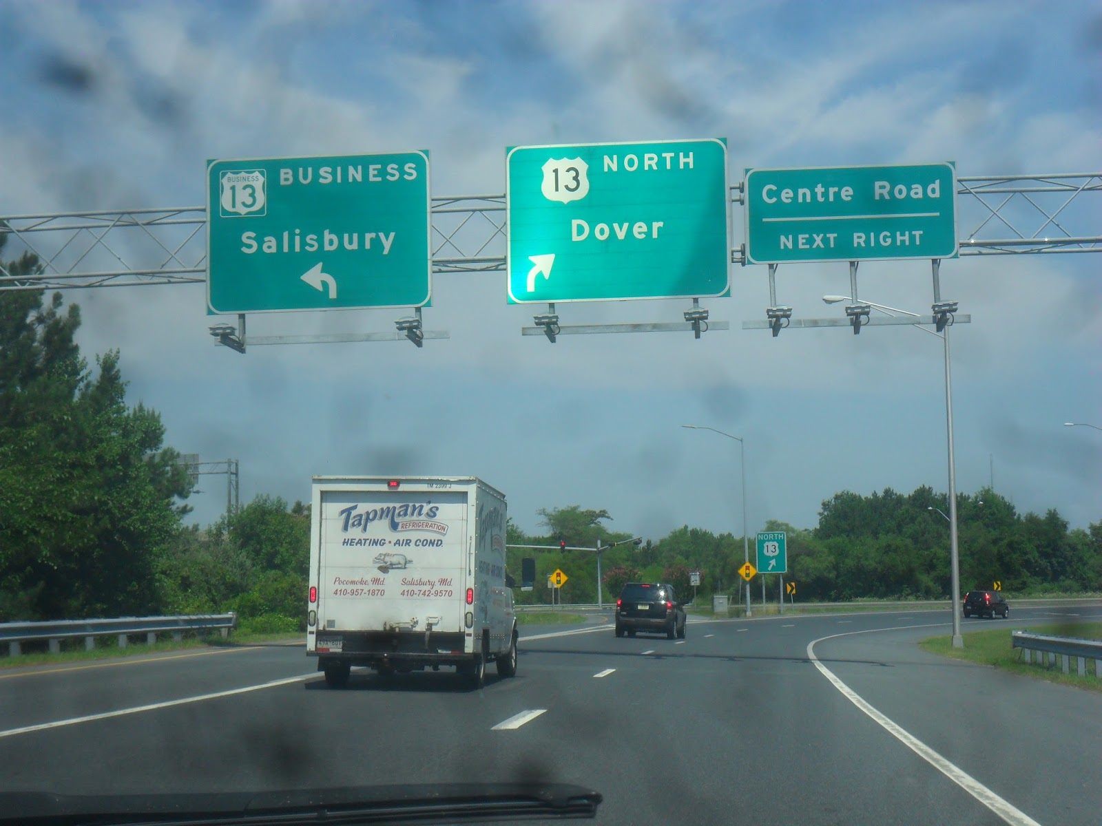 Luke's Signs: Route 13 - Maryland & Delaware
