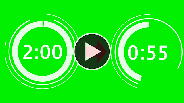 2 minute Circular Count Down timer - VFX Buddy