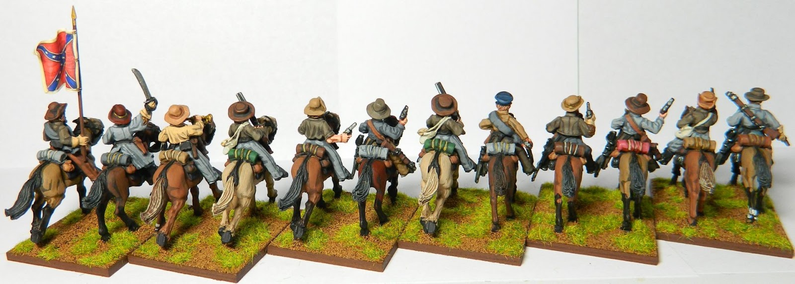 MacPhee's Miniature Men: 28mm Confederate Cavalry