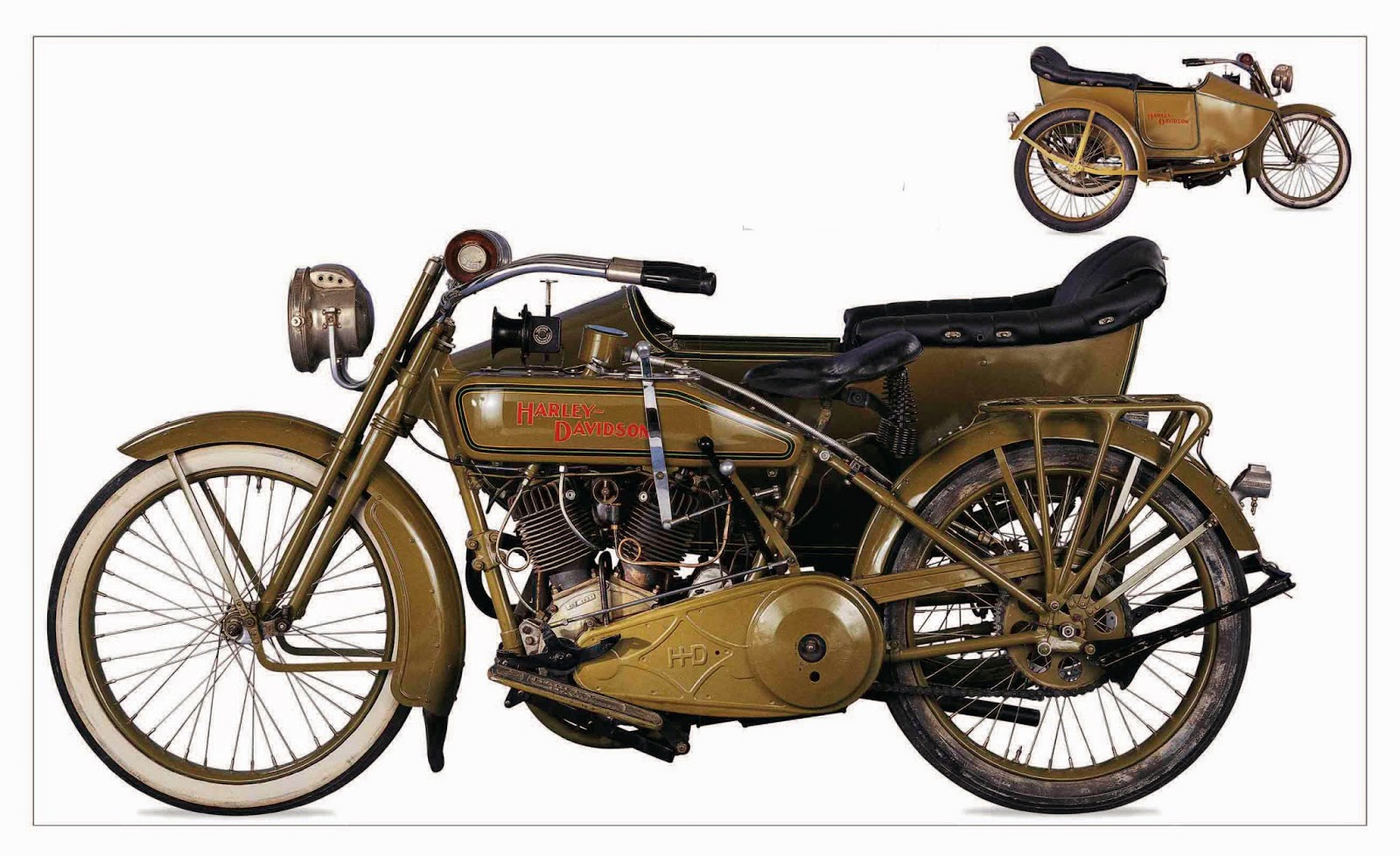 Harley-Davidson 1918 Model J Sidecar | Harley-Davidson