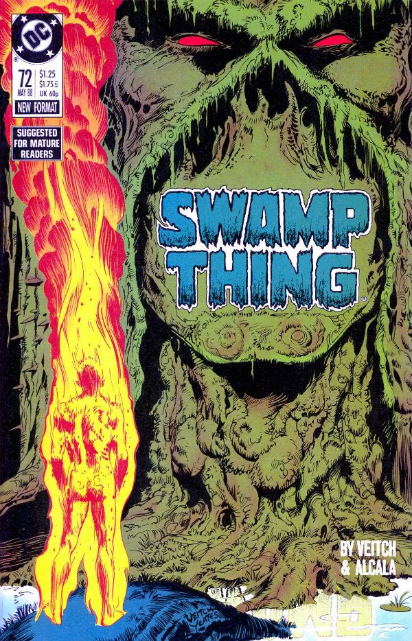 The Geeky Nerfherder: Comic Book Art: Swamp Thing (Vol 2)