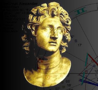 science-astrology: The astrological chart of Alexander the Great