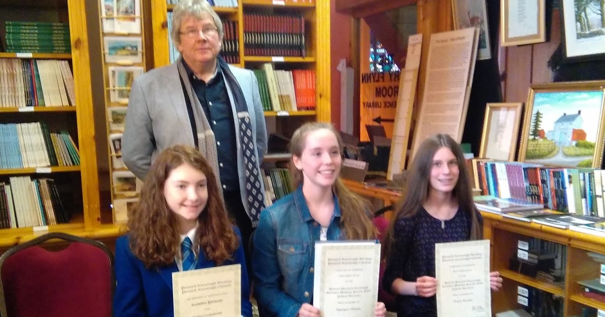 SCC ENGLISH: Patrick Kavanagh Award