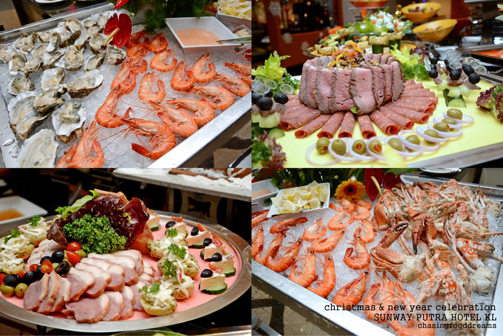CHASING FOOD DREAMS: Christmas Buffet @ Sunway Putra Hotel