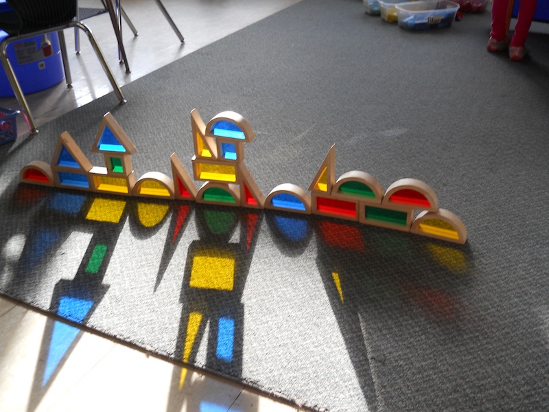 Our Reggio Emilia Inspired Classroom: Light and Shadow