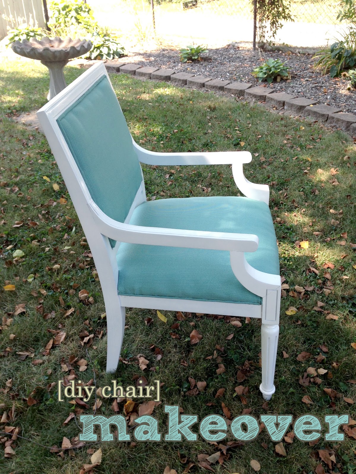 the copper coconut: DIY Chair Makeover Tutorial