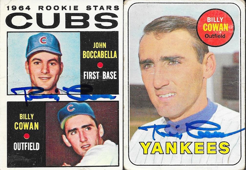 foul bunt: TTM Success - Billy Cowan