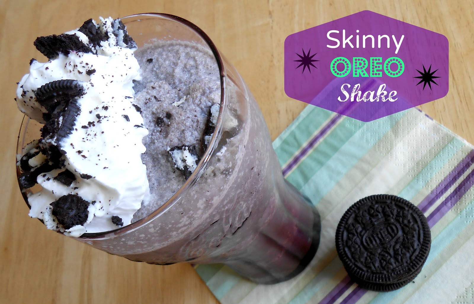 The Better Baker: Skinny Oreo Shake