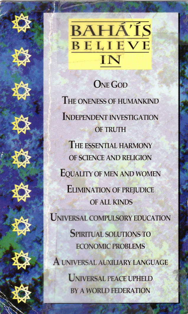 Baha'i Faith - an introduction