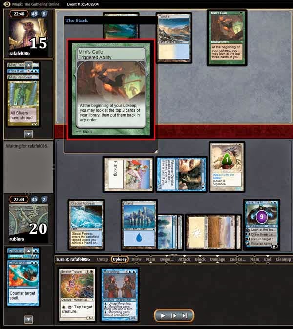 Magic the Gathering Adventures: [Legacy] White Blue Legacy learning deck