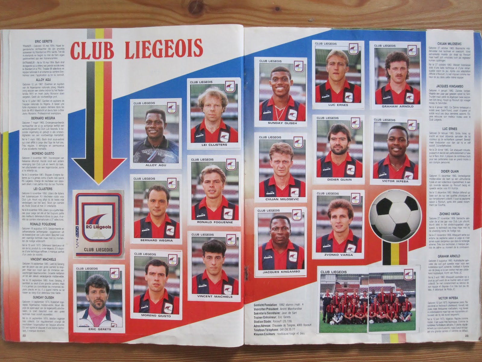 Only Good Stickers: Panini Football 93 (Belgium)