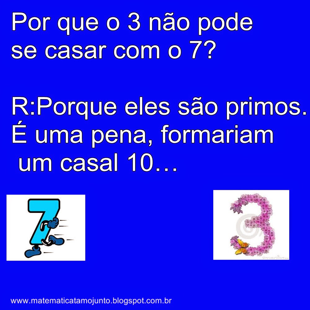 Matemática tamo junto: piadas de matemática