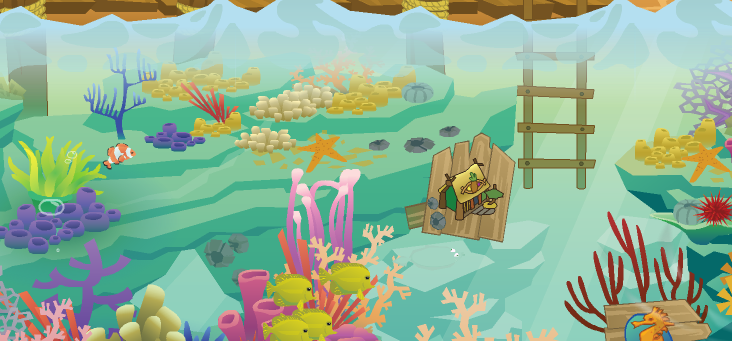 Animal Jam: Animal Jam - (Areas) - Crystal Reef