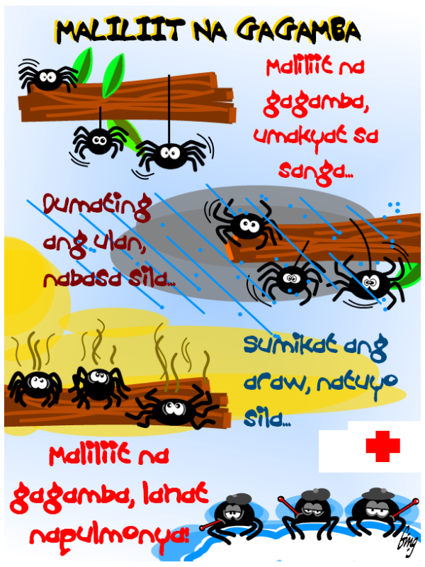 The Happinoys Project: Maliliit na Gagamba...Bow!