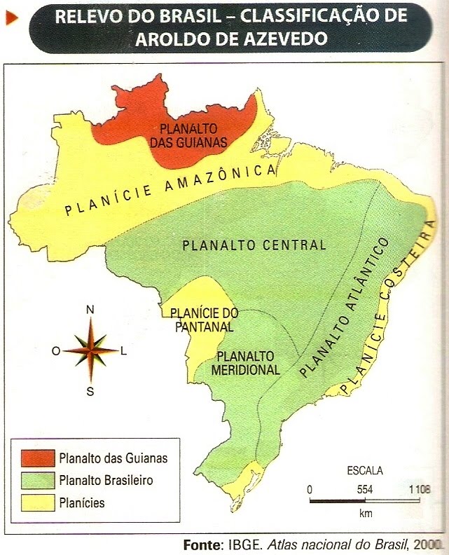 BLOG DO PROFESSOR MARCIANO DANTAS: O RELEVO BRASILEIRO