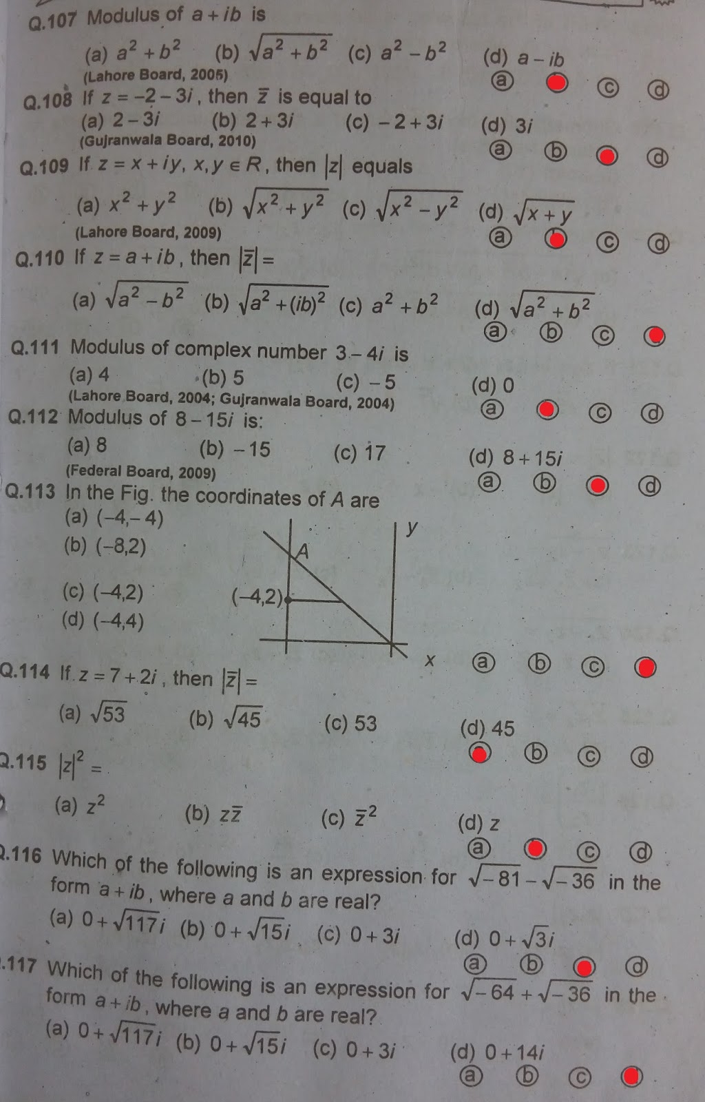 Chapter 01: Number System MCQs |Math Notes Free Download For FSC Part 1 ...