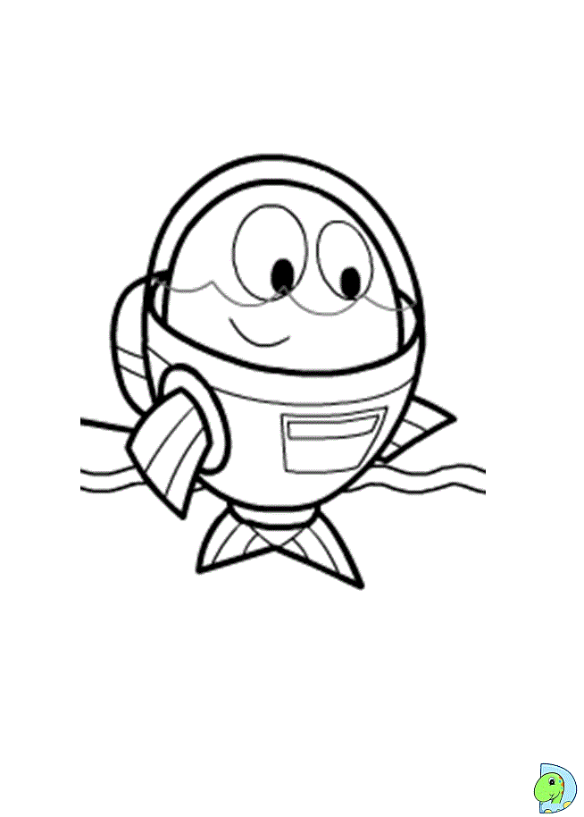 Peixonauta Colorir Fishtronaut Seus Peppa Pig Kly Tudodesenhos ...