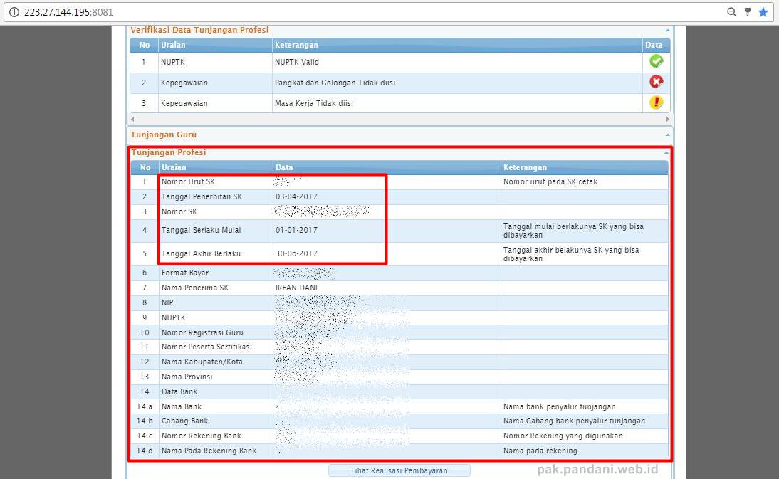Cara Cek SKTP Tahun 2017