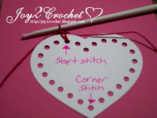 Joy 2 Crochet: Crochet Paper Valentines Edging