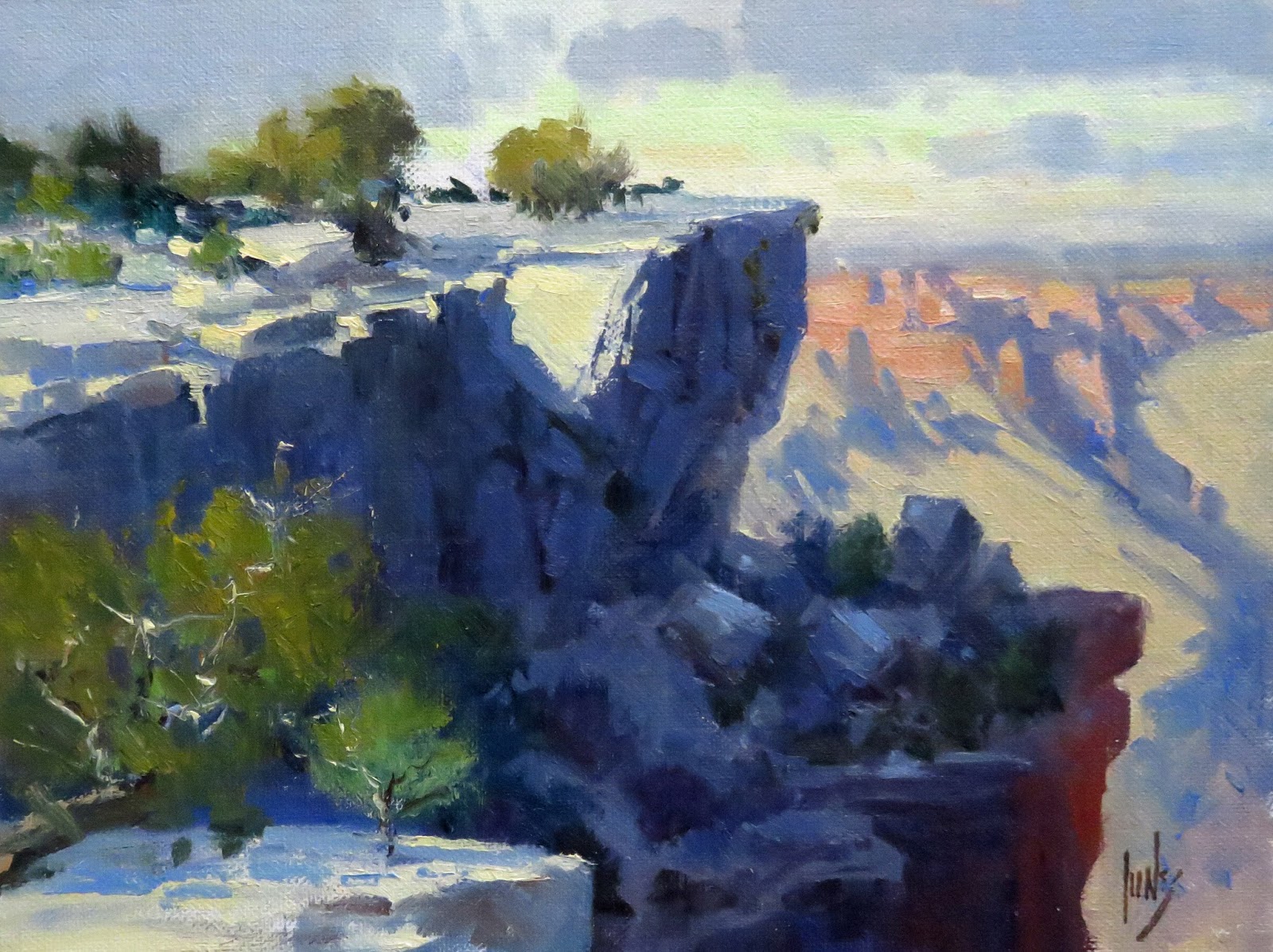 Rusty Jones, Painter's Blog