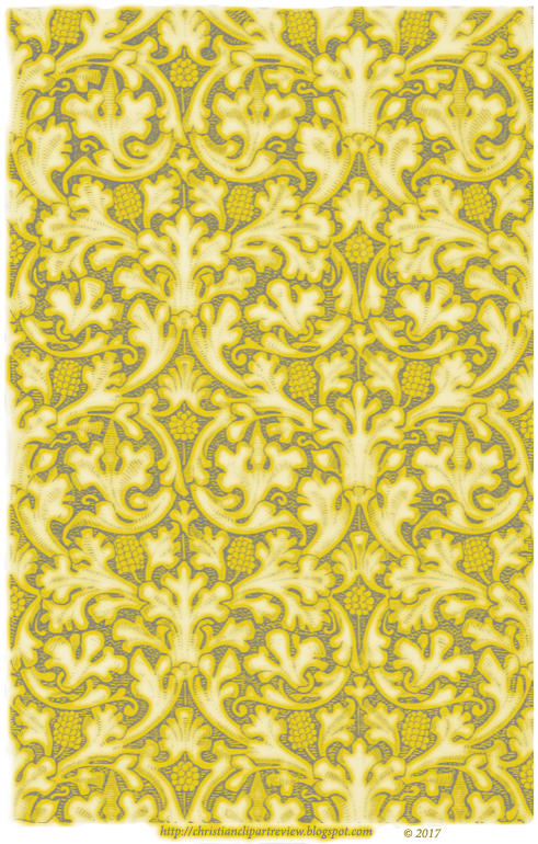 Three gold patterned papers for Chrismon crafting | Christian Clip Art ...