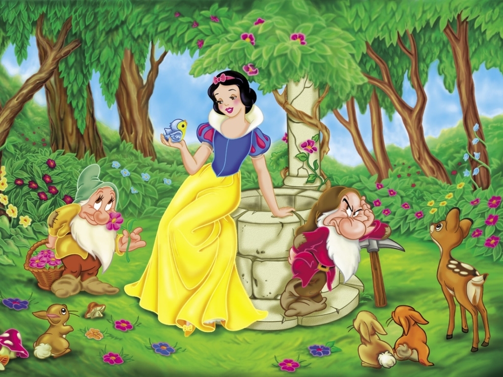 Cartoon Wallpapers: Snow White Cartoon Wallpaper