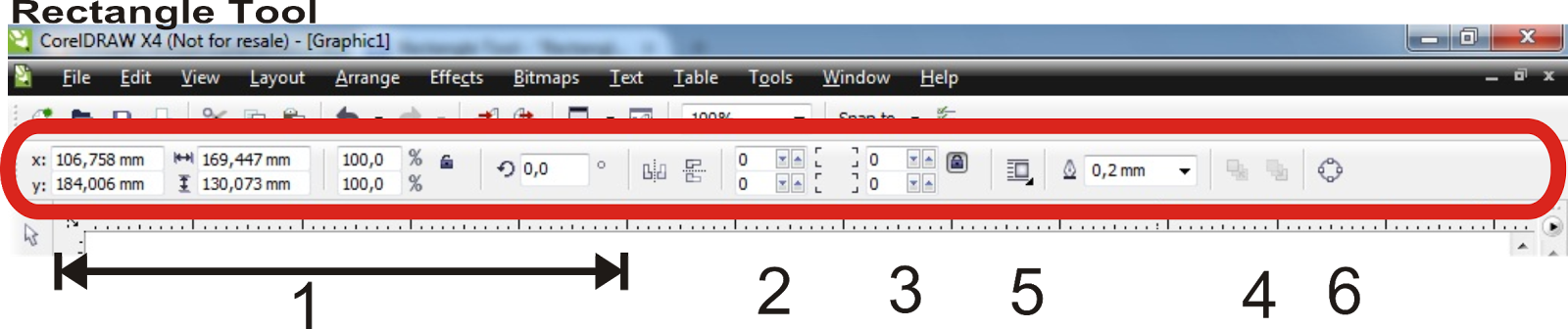 Belajar Corel Draw Simple: Membuat Ractangle