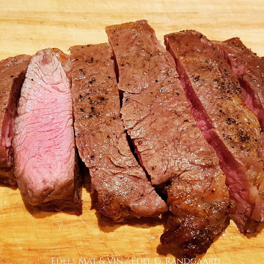 Edels Mat : Biff stekt i AirFryer ♫ Servert med chimichurri 🌿