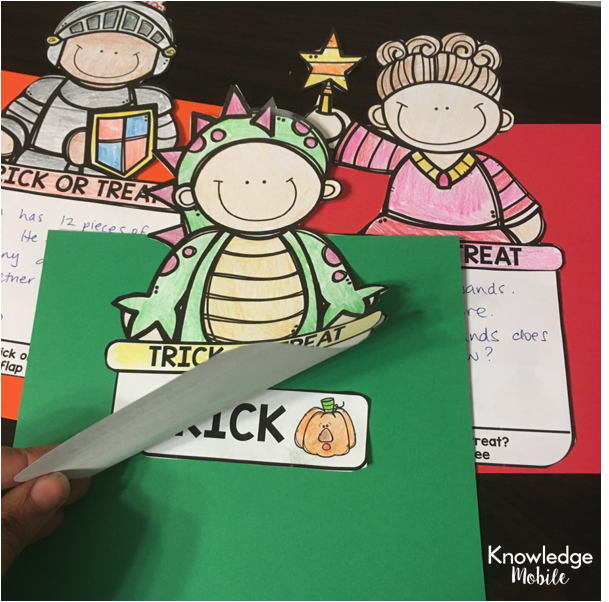 Halloween Treat: Student Created Problem Solver Craft - Knowledge Mobile