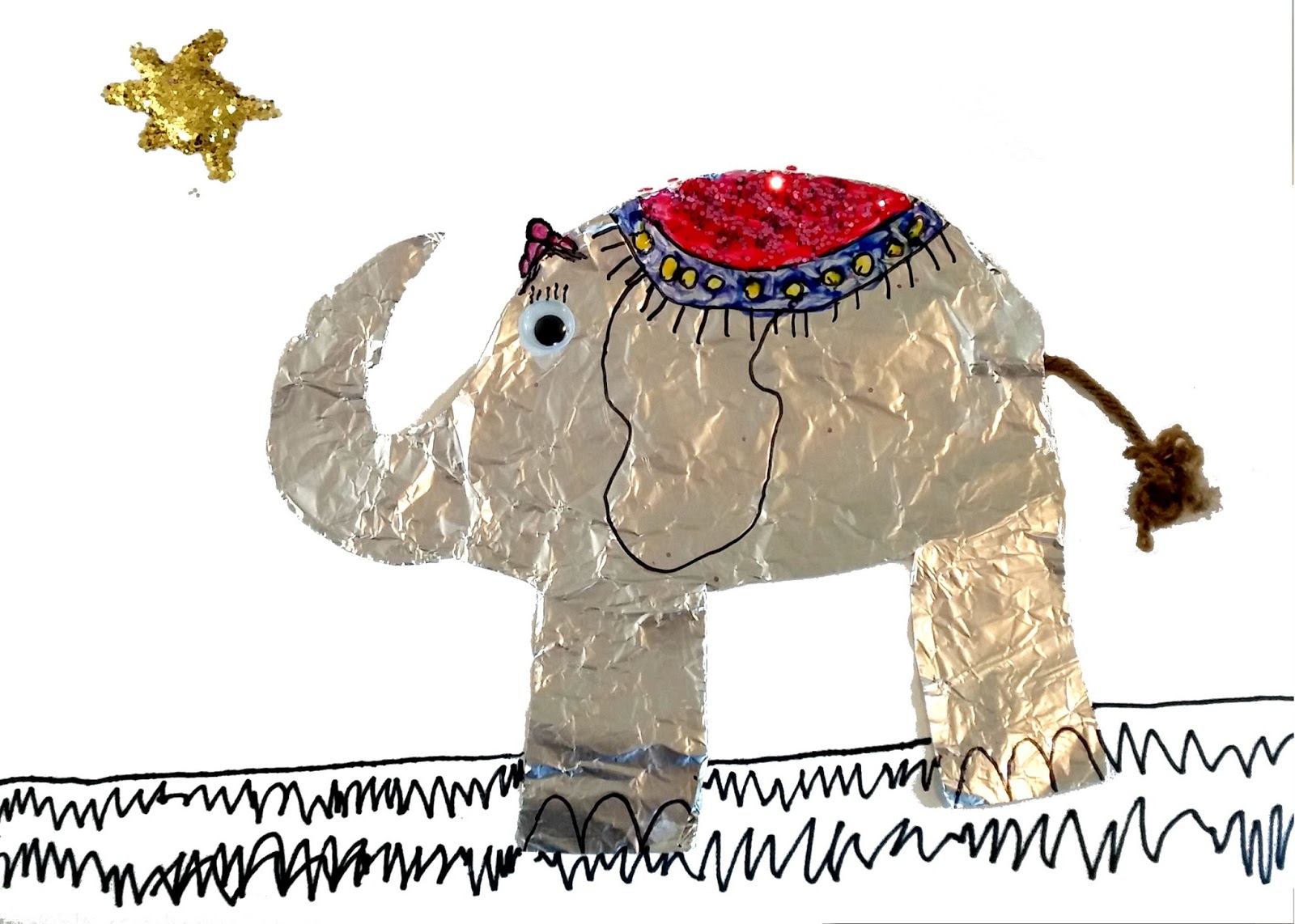 Elephant Art Project & Thailand Lesson | Preschool Powol Packets