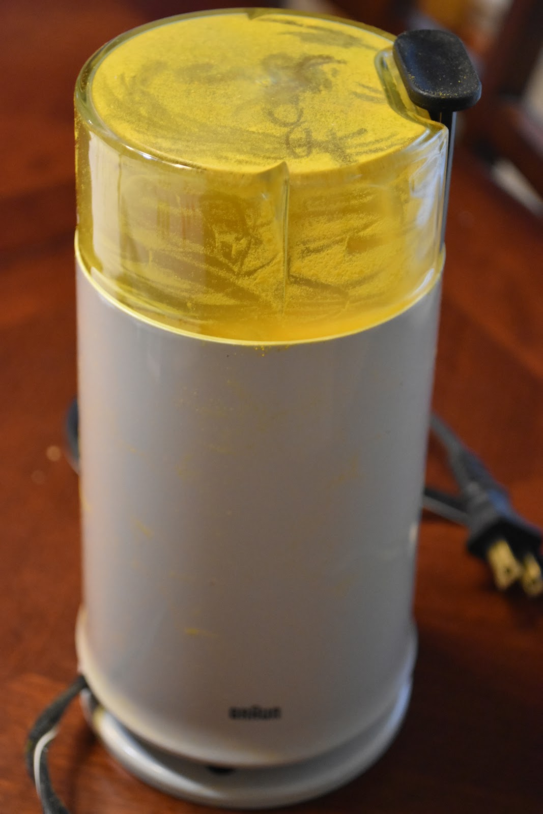 Veena Chimes: Growing Turmeric- 2 - Making Turmeric Powder At Home