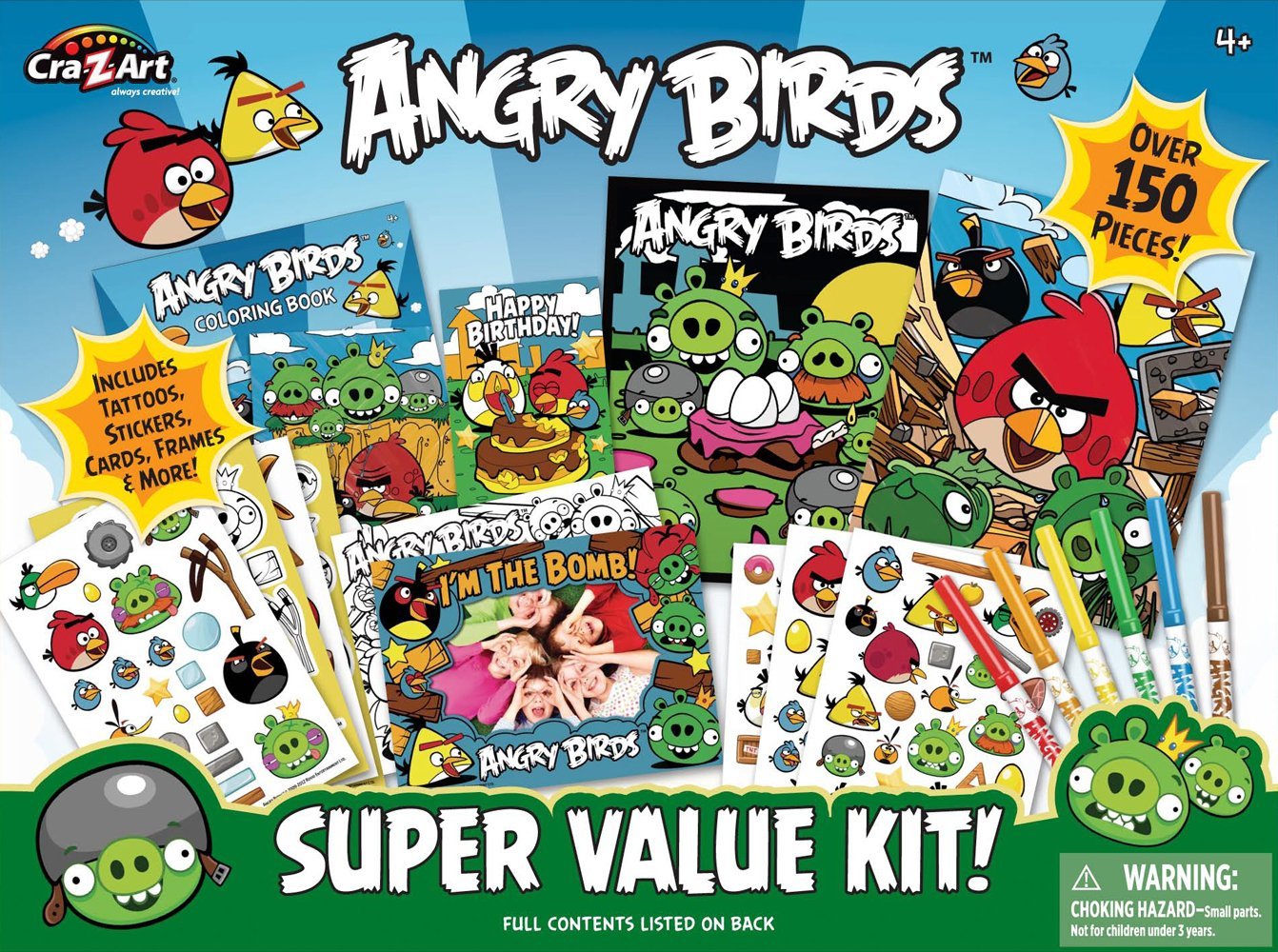 Your Angry Birds Here: Angry Birds Super Value Kit
