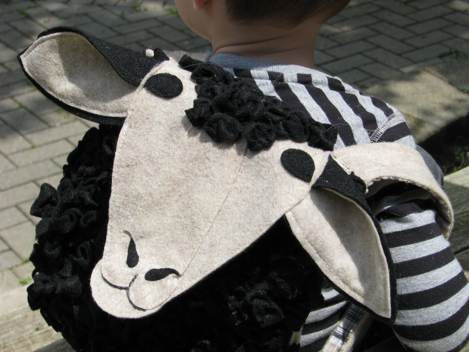 Jacs Of All Trades: Baa Baa Black Sheep Toddler Backpack